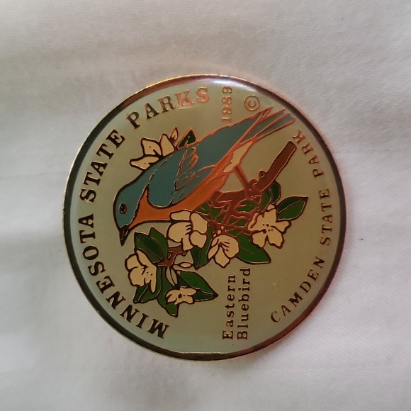 Vintage | Jewelry | Vintage 989 Minnesota State Parks Eastern Bluebird ...